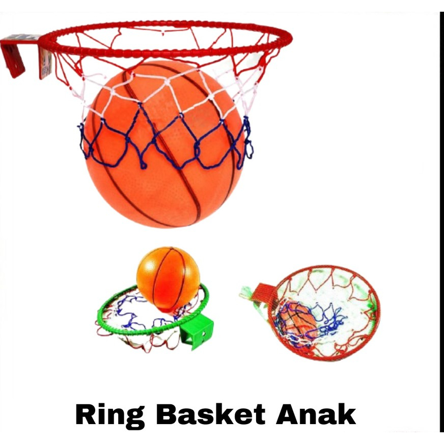 Jual Mainan Anak Sehat Ring Basket Plus Bola NB01 | Shopee Indonesia