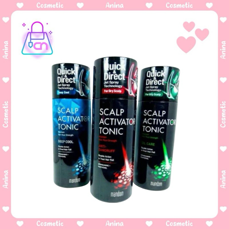 Jual MANDOM SCALP ACTIVATOR TONIC DRY SCALP 150ML | Shopee Indonesia