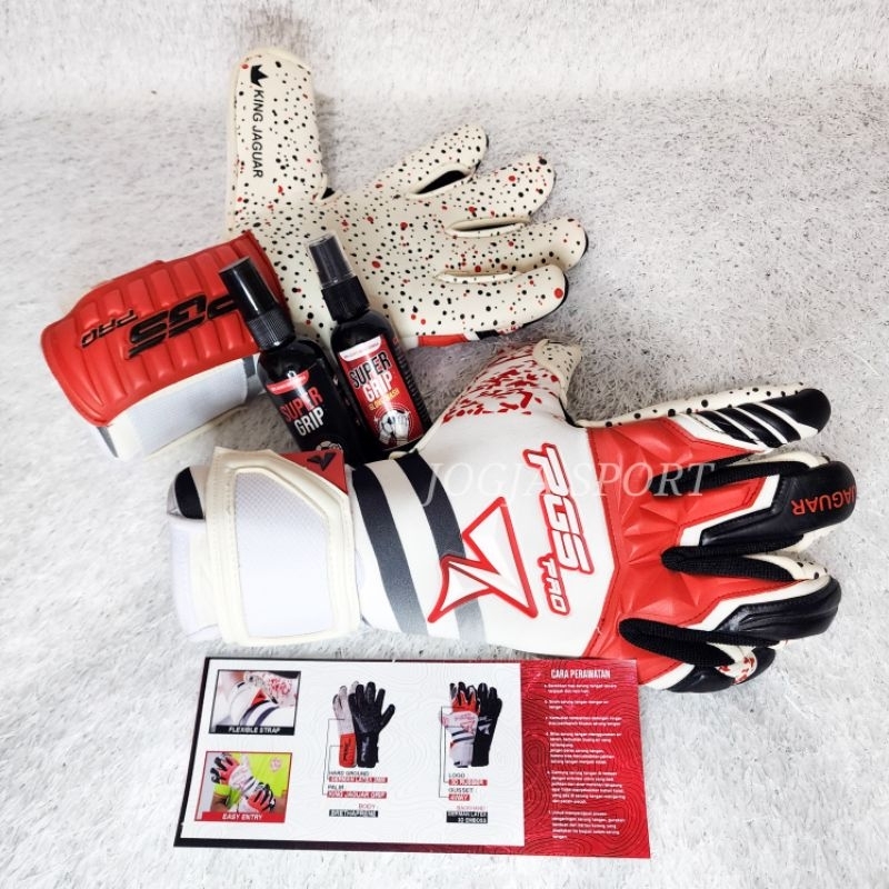 Jual PGS PRO sarung tangan kiper PGS PRO JAGUAR ORIGINAL kaos tangan ...