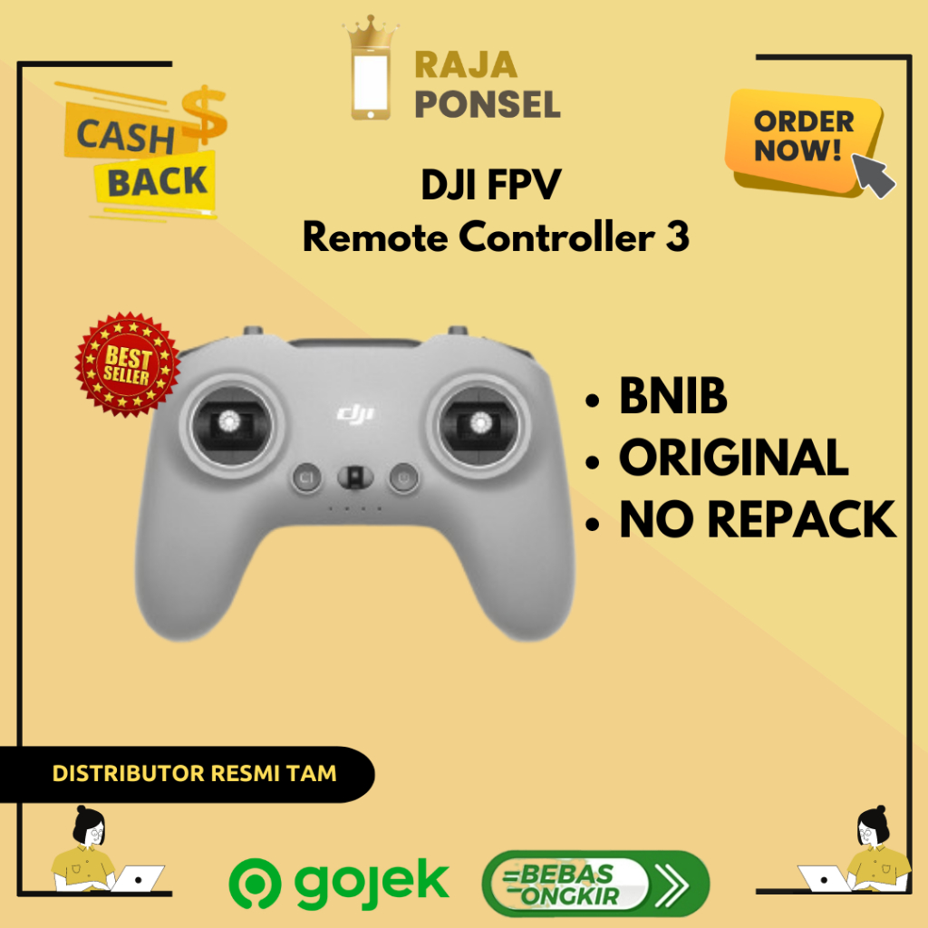 Jual DJI FPV Remote Controller 3 Compatibility: DJI Avata 2, DJI ...
