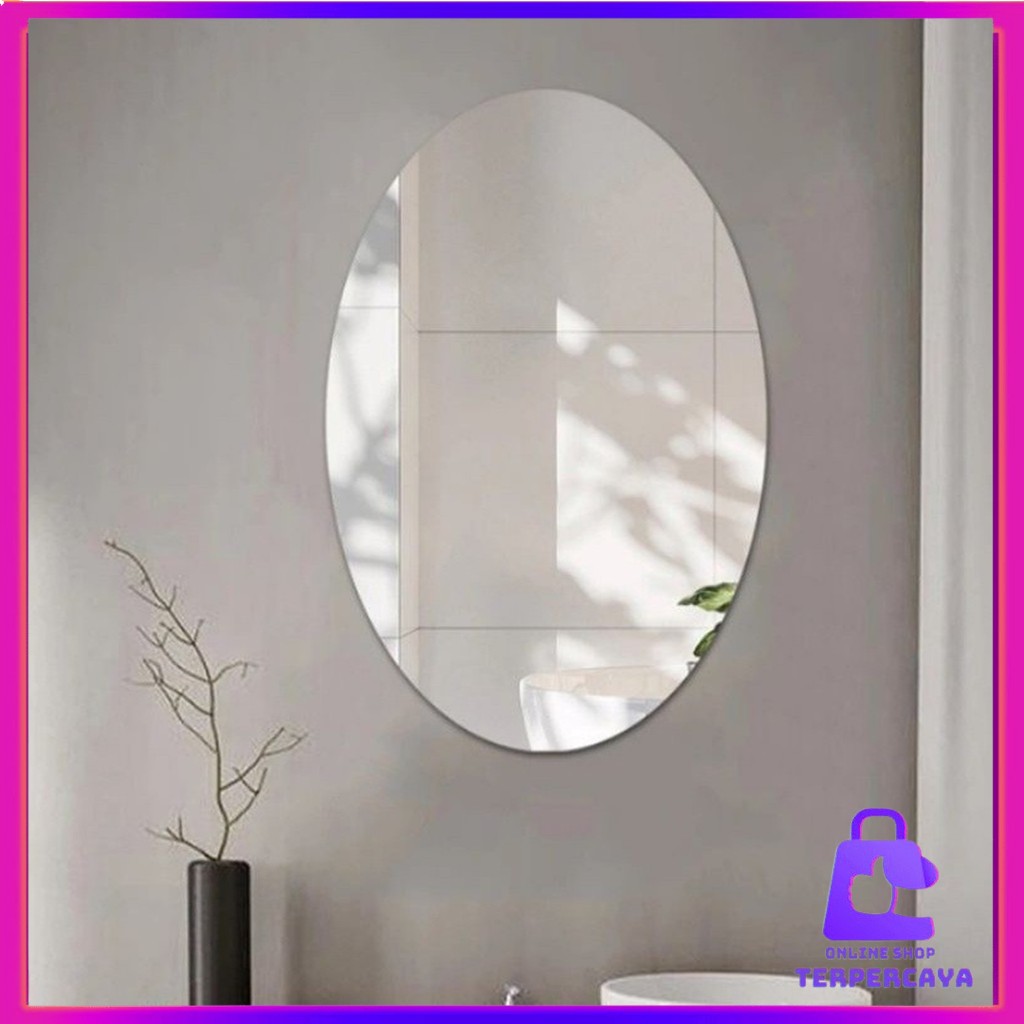 Jual OST Kaca Cermin Tempelan Wall Sticker Dekorasi Stiker Cermin Kaca ...