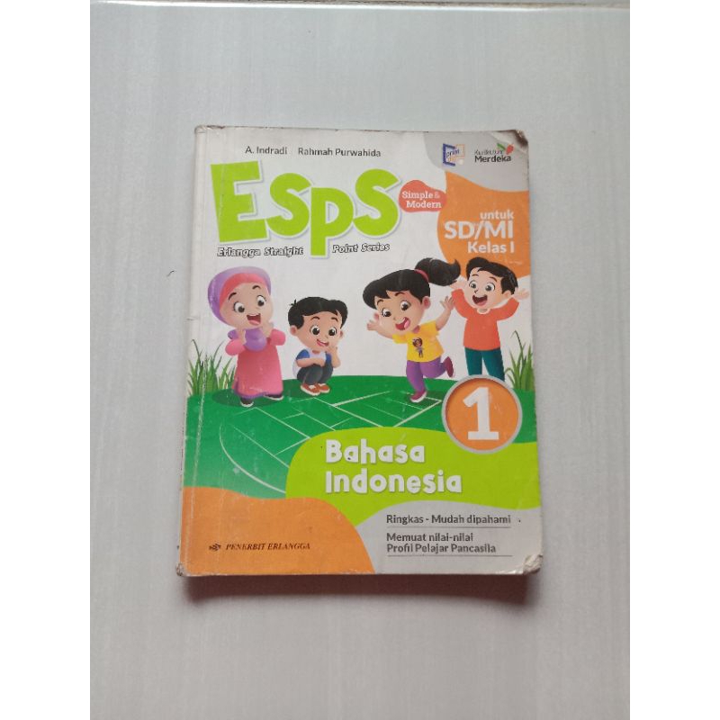 Jual ESPS BAHASA INDONESIA UNTUK SD/MI KELAS 1 KURIKULUM MERDEKA | Shopee Indonesia