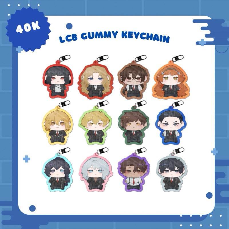 Jual (CLEARANCE!) LIMBUS COMPANY gummy keychains by Takaba3150 | Shopee ...
