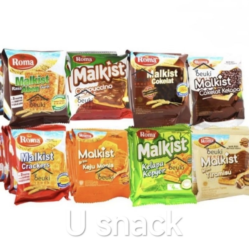 Jual Roma malkist biskuit all variant 10 sachet | Shopee Indonesia