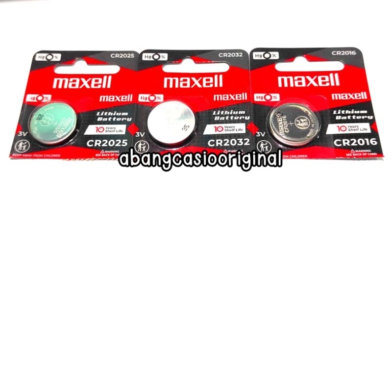 Jual ORIGINAL Baterai Lithium Maxel 3V CR 2032 CR2032 CR 2025 CR2025 ...