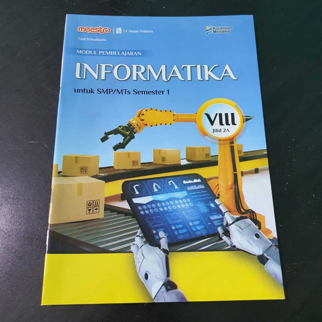 Jual LKS Maestro 2024 - Modul Informatika SMP/MTs Kelas 8 Smt 1 - Kurikulum Merdeka | Shopee ...