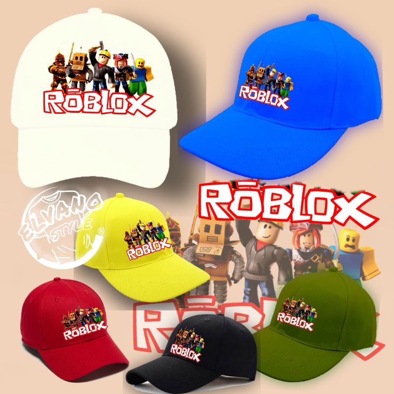 Jual topi anak roblox unisex/topi anak laki laki | Shopee Indonesia