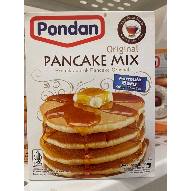 Jual PONDAN PANCAKE ORIGINAL, CHEESE, COKLAT 250G | Shopee Indonesia