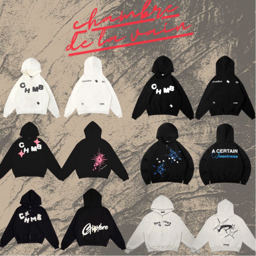 Jual Chambredelavain Hoodie Boxy - Slowandly / Blessed White / CHMB ...