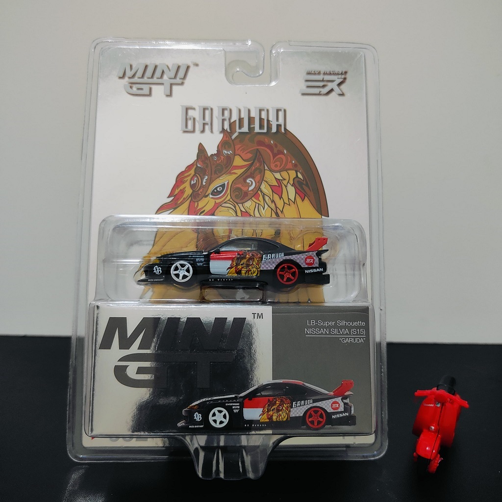 Jual Mini GT Nissan Silvia S15 Garuda LB Super Silhoutte Unsealed ...
