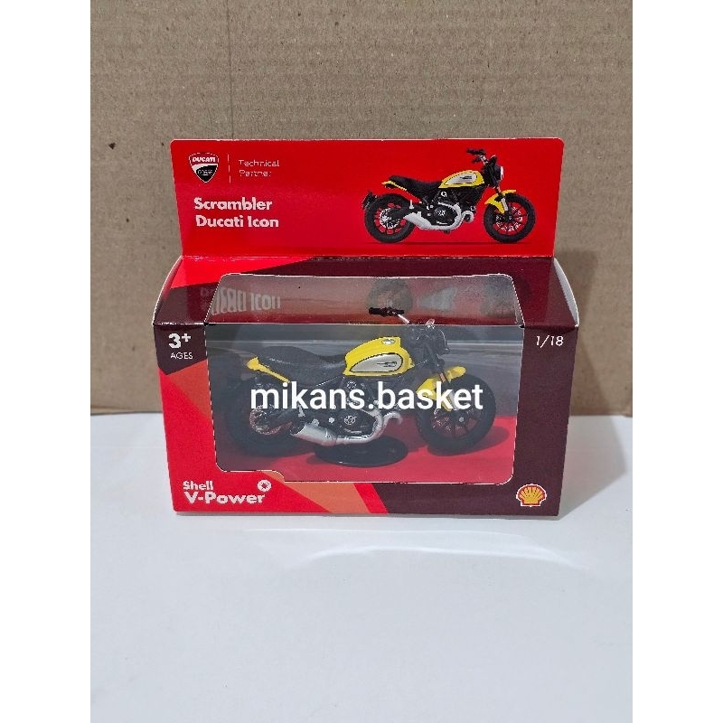 Jual [Siap Kirim] Official Scrambler Ducati Icon Diecast 1/18 dari ...