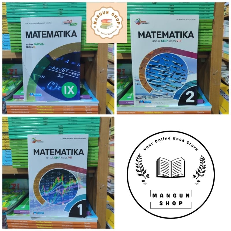 Jual Buku Matematika Kelas 7,8,9 SMP/MTs Kurikulum Merdeka Masmedia | Shopee Indonesia