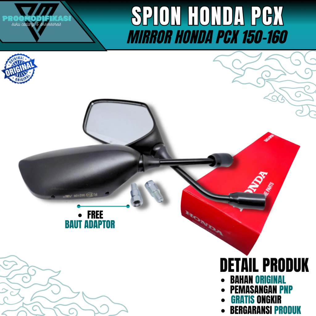 Jual SPION HONDA PCX 150 PCX 160 Kaca Spion ALL VARIO SCOOPY GENIO BEAT ...