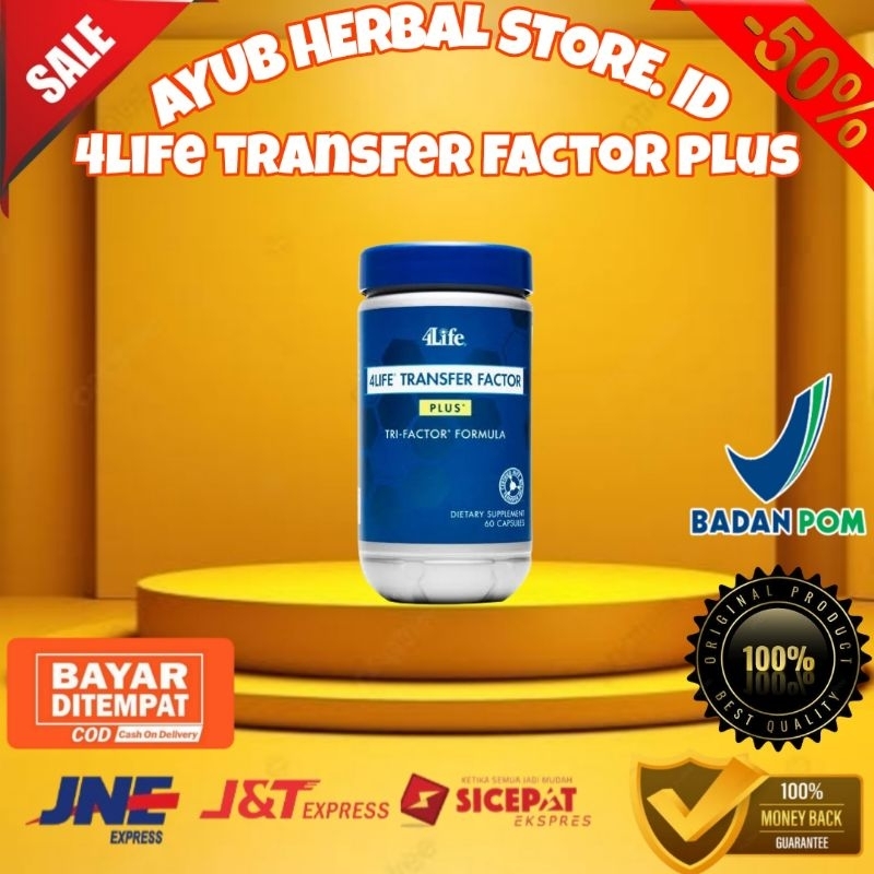 Jual 4Life Transfer Factor Plus Tri Factor Formula Original Isi 60 Kapsul | Shopee Indonesia