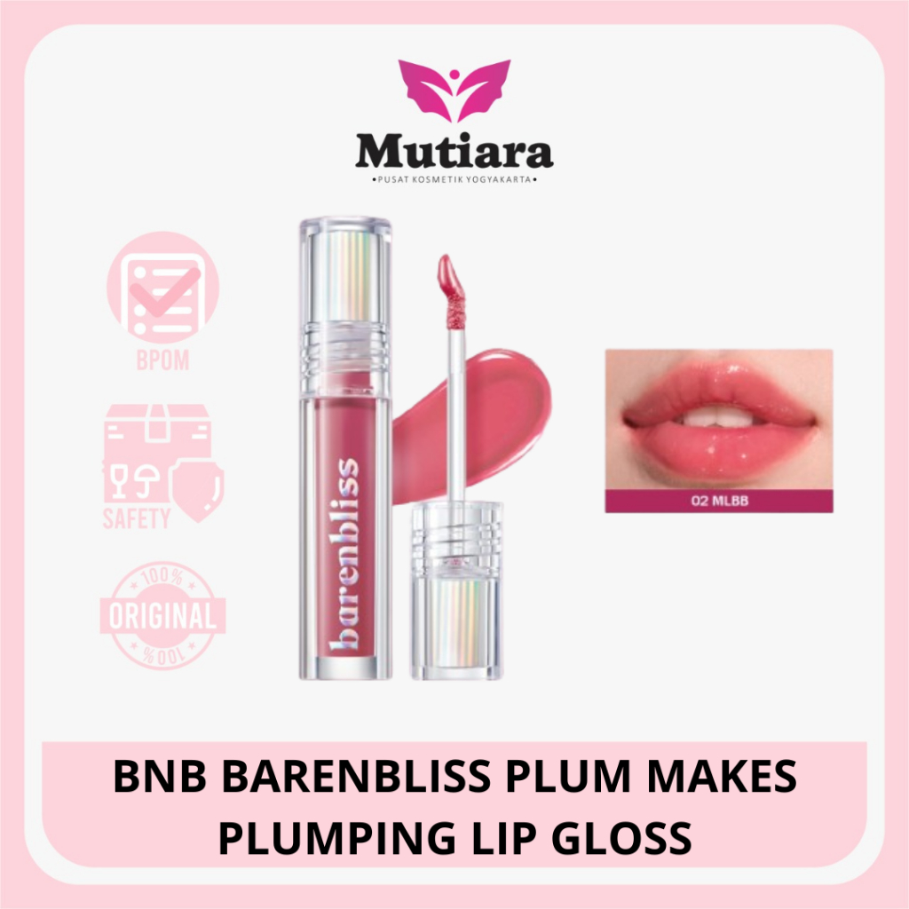 Jual BNB BARENBLISS PLUM MAKES PLUMPING LIP GLOSS | Shopee Indonesia