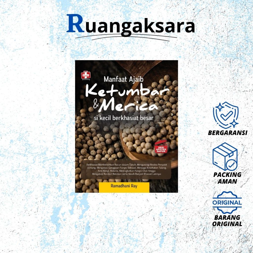 Jual Seri Apotek Dapur: Manfaat Ajaib Ketumbar Dan Merica Si Kecil ...