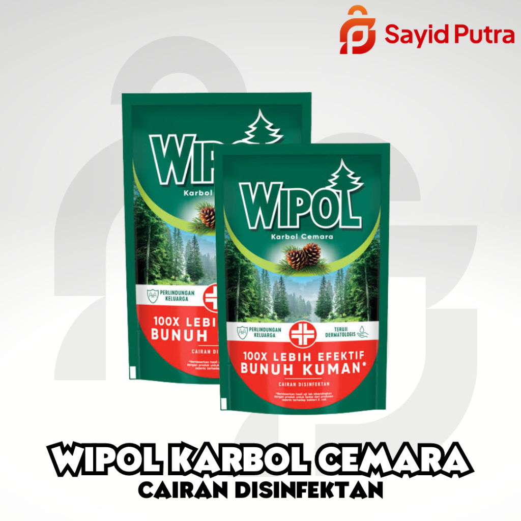 Jual WIPOL KARBOL CEMARA REFILL 200 ML | Shopee Indonesia