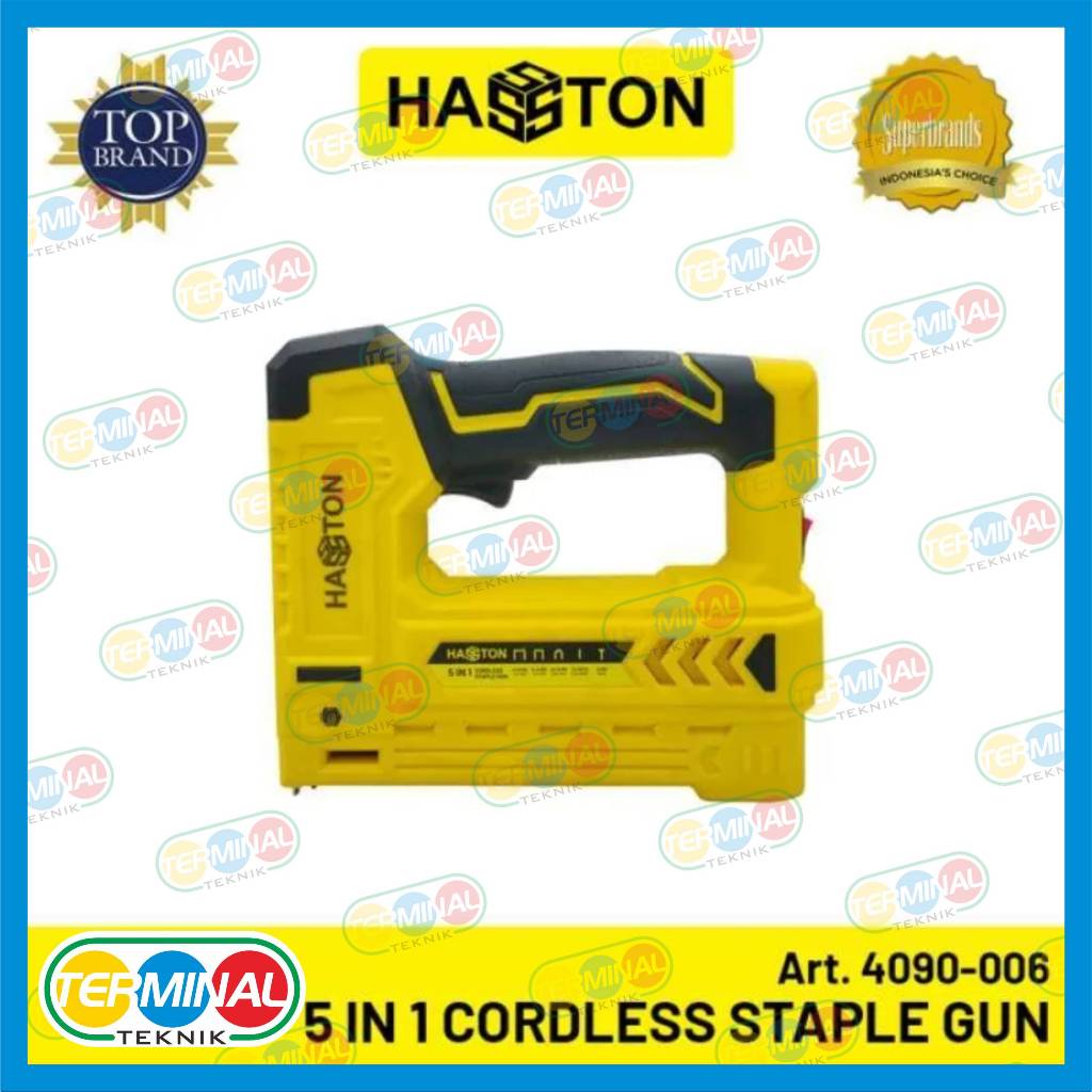 Jual Hasston Mesin Staples Cordless 5 in 1 / Cordless Staples Gun(4090-006) | Shopee Indonesia