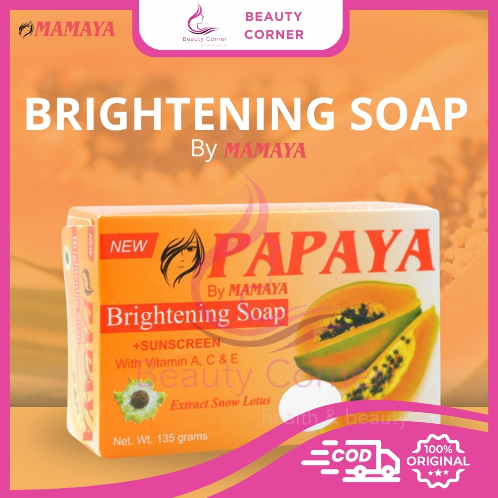 Jual Sabun Papaya By Mamaya Brightening Soap | Shopee Indonesia
