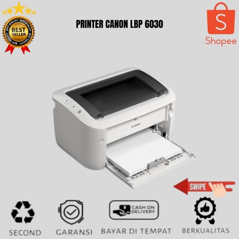Jual PRINTER CANON LBP 6030 SCOND SIAP PAKAI | Shopee Indonesia