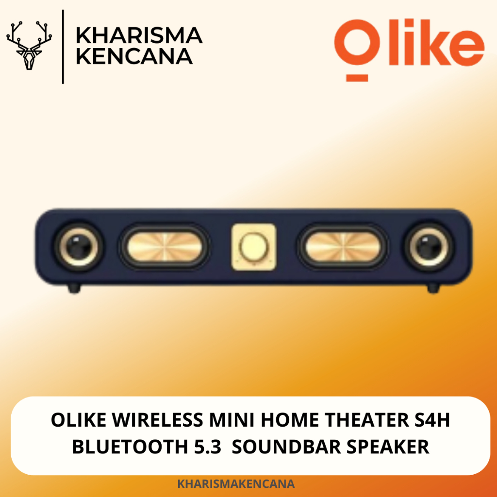 Jual OLIKE WIRELESS MINI HOME THEATER S4H BLUETOOTH 5.3 SOUNDBAR ...