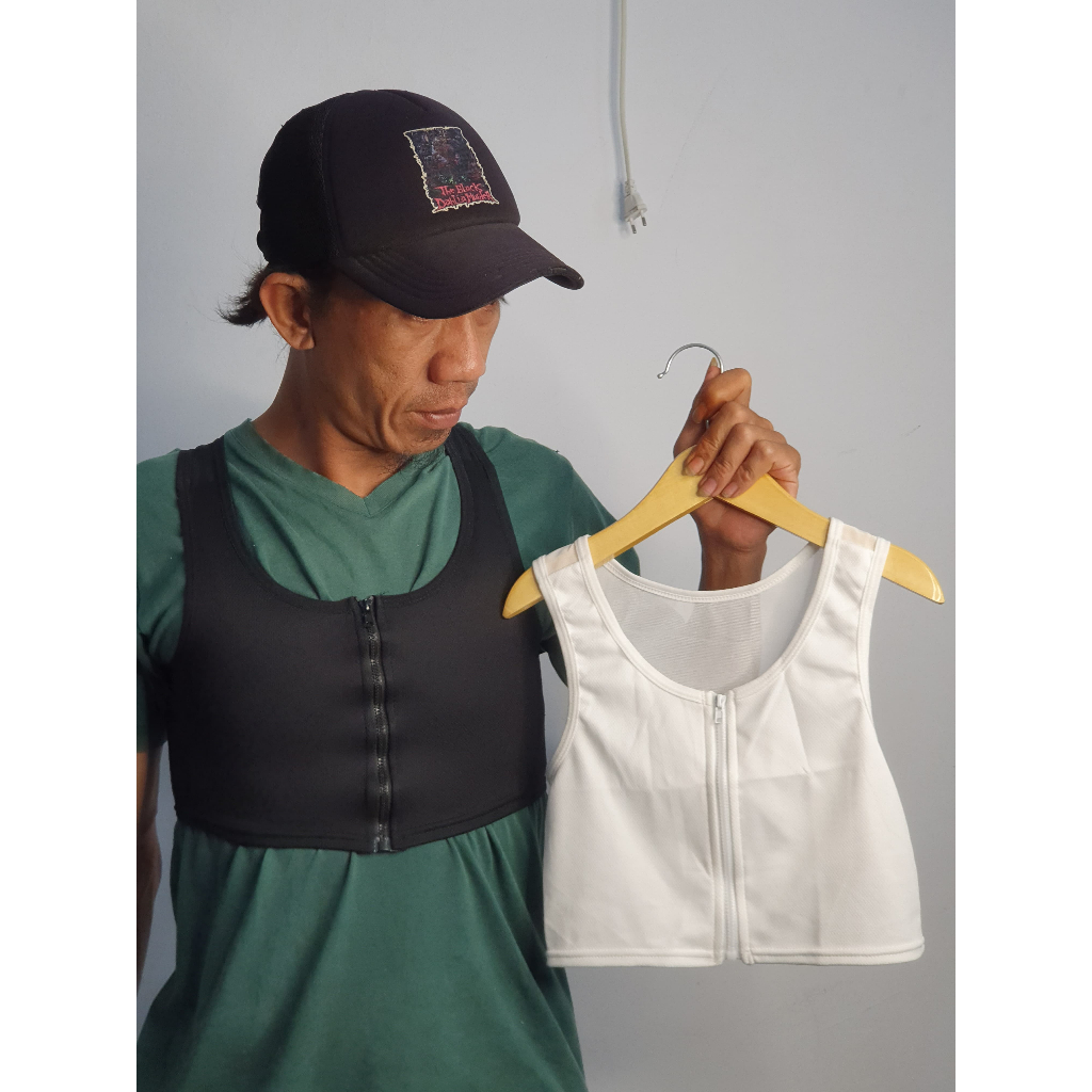 Jual Breast binder Chest Binder Perata dada unisex model RISLETING med ...