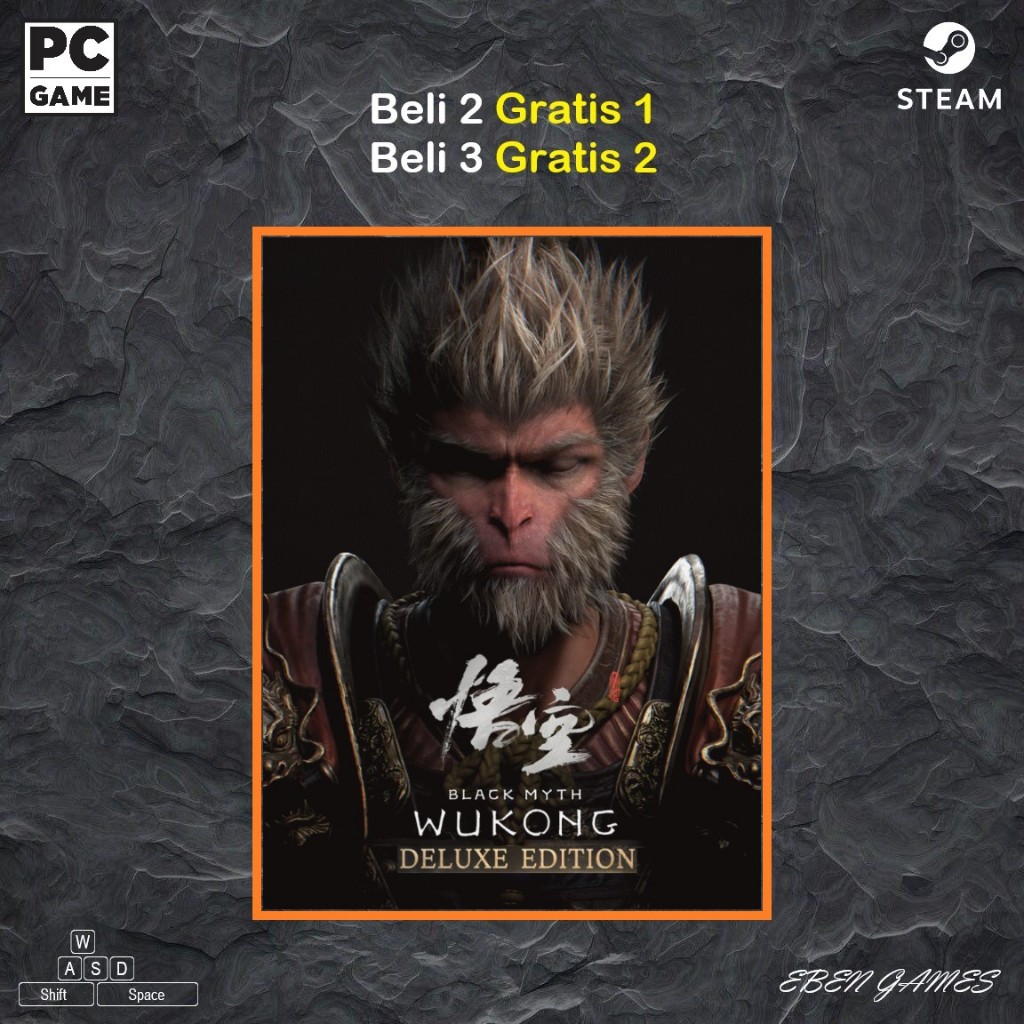 Jual Black Myth Wukong Deluxe Edition Pc Games Shopee Indonesia