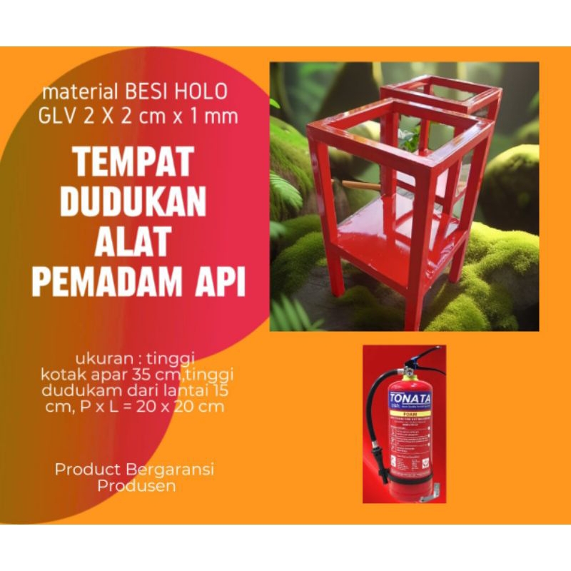 Jual TEMPAT DUDUKAN ALAT PEMADAM API RINGAN | DUDUKAN APAR | Shopee ...
