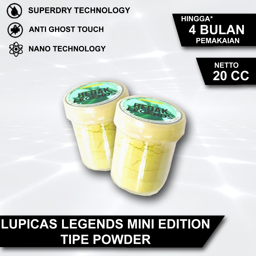 Jual LUPICAS GAMING POWDER LEGENDS MINI EDITION 20CC | Shopee Indonesia