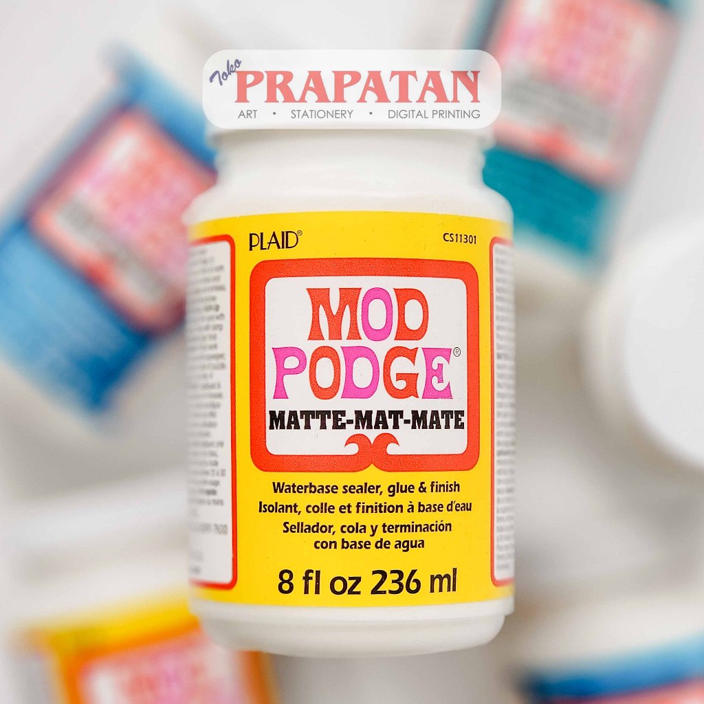 Jual Mod Podge Glue 236ml | Collage Decoupage Varnish | Shopee Indonesia