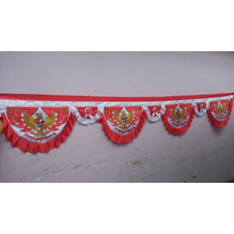 Jual UMBUL UMBUL BEGRON GAMBAR BURUNG GARUDA 5 GELOMBANG | Shopee Indonesia