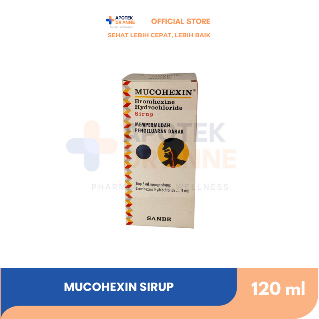 Jual Mucohexin Sirup Batu Berdahak 120 ml | Shopee Indonesia