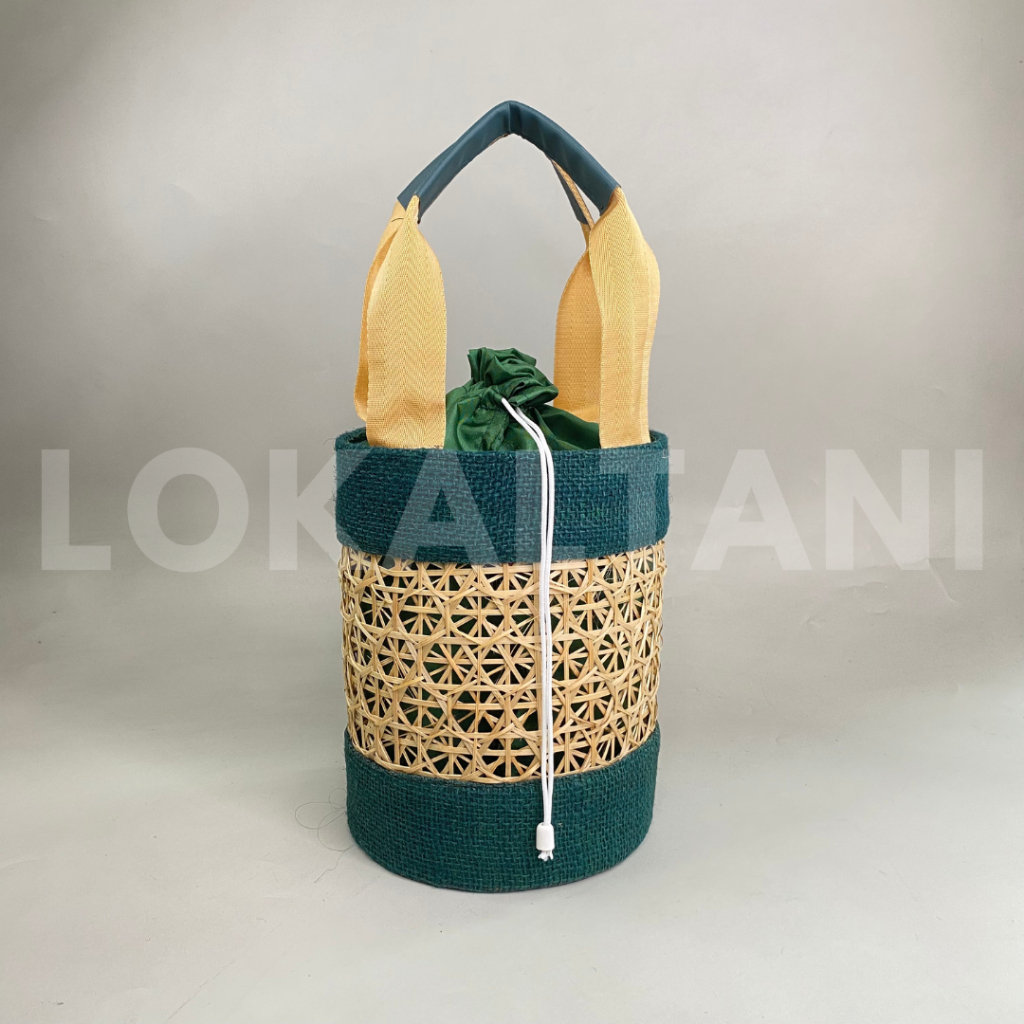 Jual Tas Goni Parcel/ Tas Keranjang Kue kering / Tas Goni / Tas ...