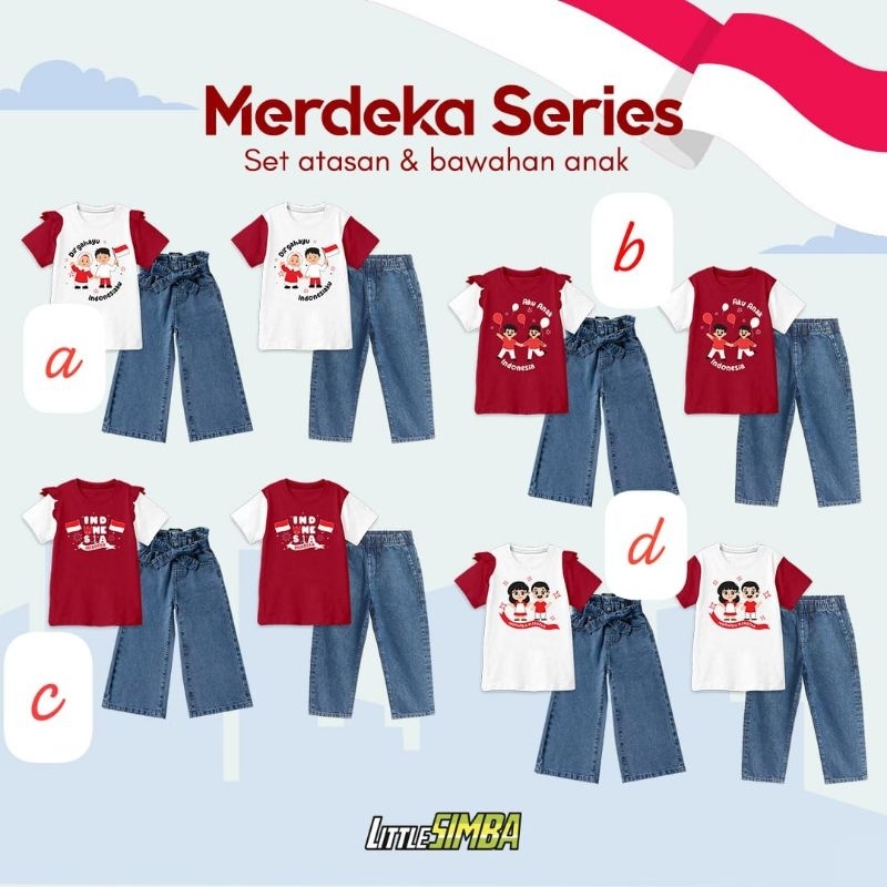 Jual MERDEKA SERIES COUPLE BY LITTLE SIMBA | Shopee Indonesia