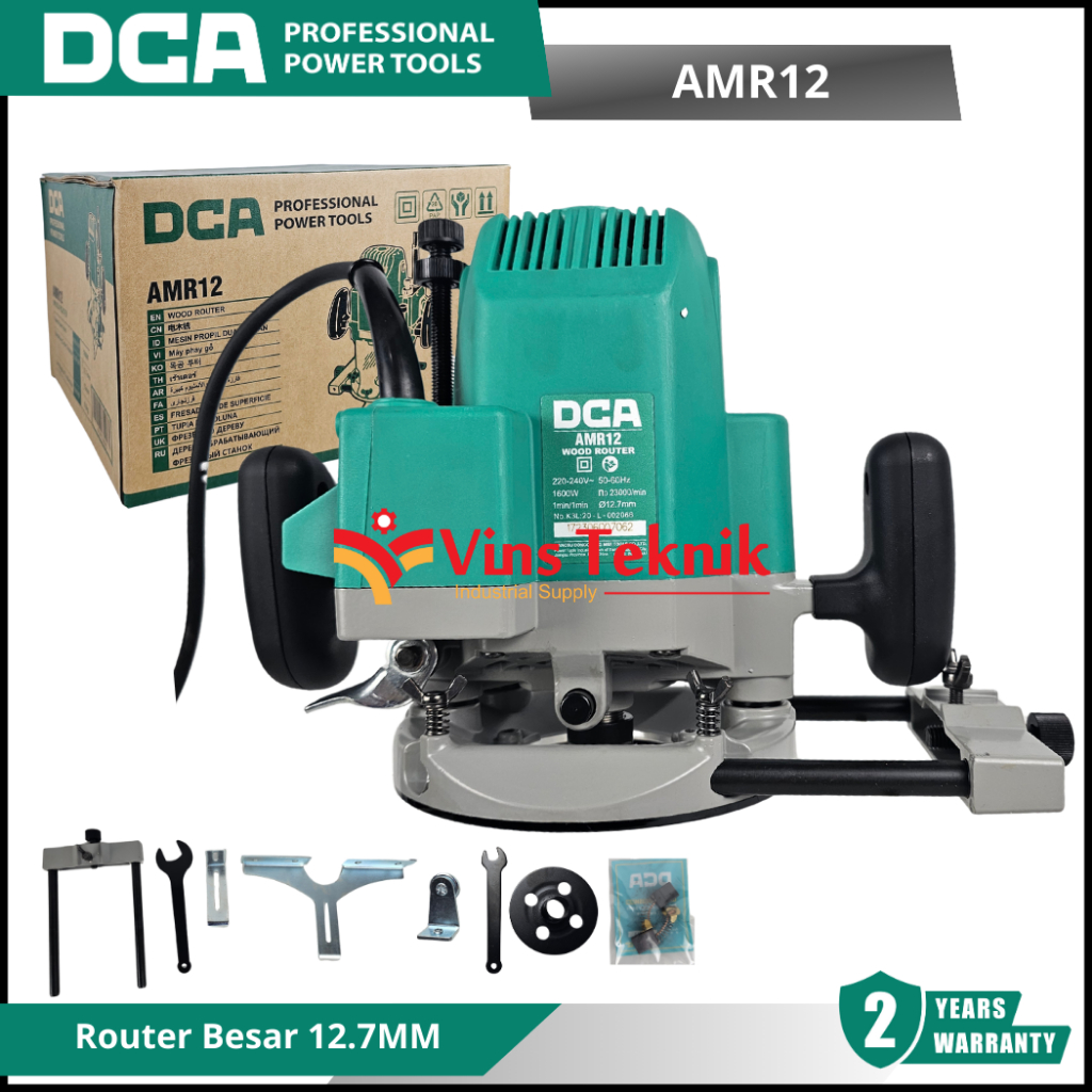 Jual Mesin Profil Kayu Wood Trimmer Router Besar DCA AMR12 AMR 12 ...