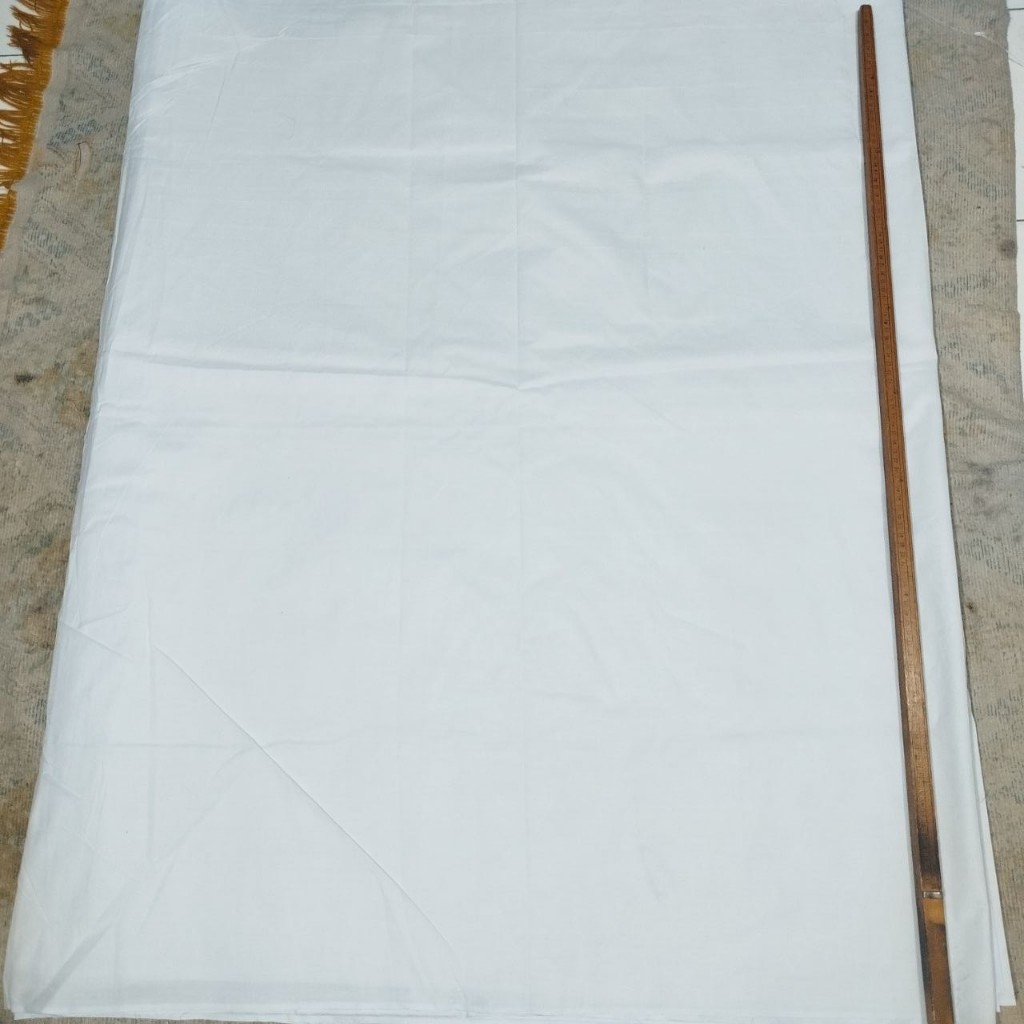 Jual Kain Mori Serbaguna L. 115 -+ cm Harga Permeter Kain Putih Kain ...