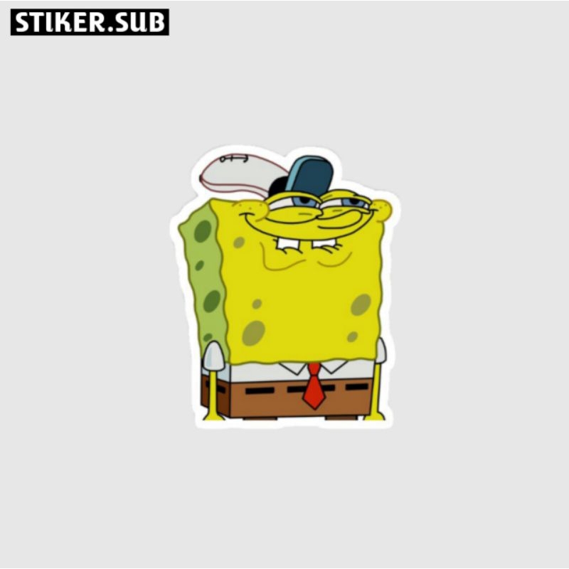 Jual Stiker|sticker spongebob|sticker aesthetic|sticker laptop|sticker ...