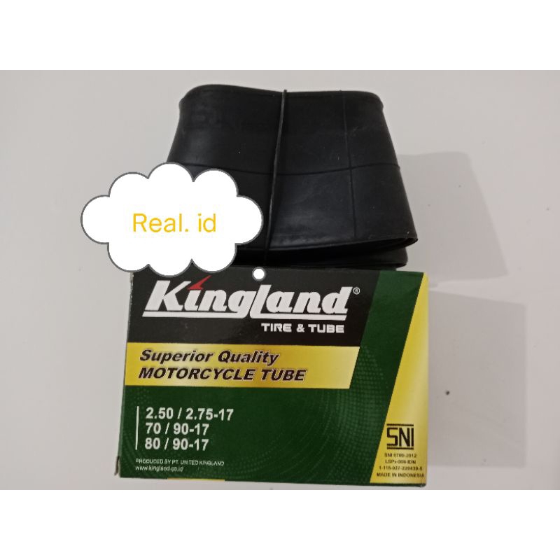 Jual Ban dalem/dalam KINGLAND ORIGINAL 250/275-17 untuk semua motor bebek, supra x 125, vega r ...