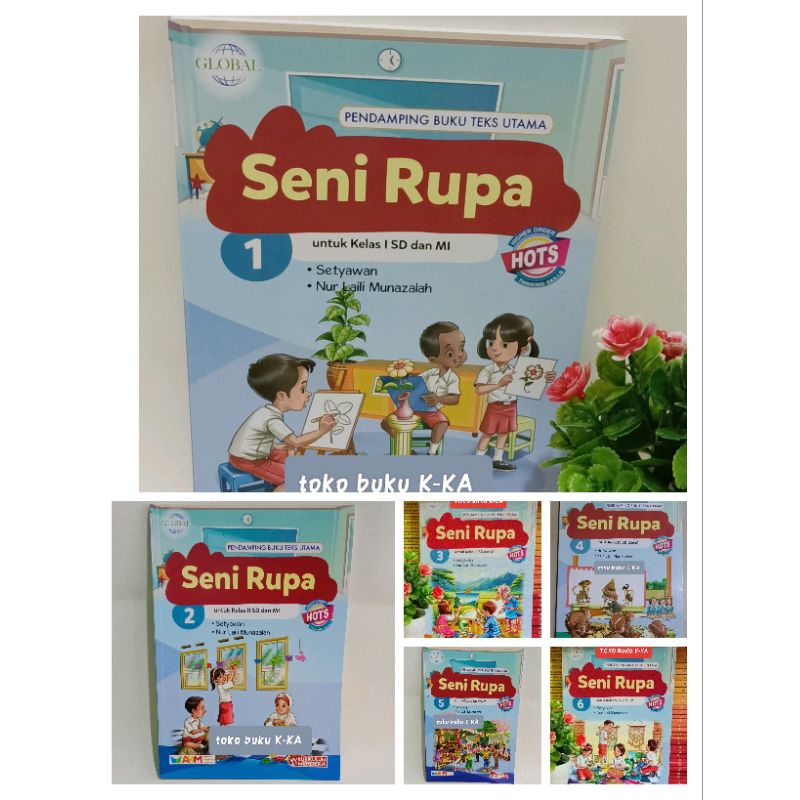Jual BUKU GLOBAL SENI RUPA SD/MI KURIKULUM MERDEKA | Shopee Indonesia