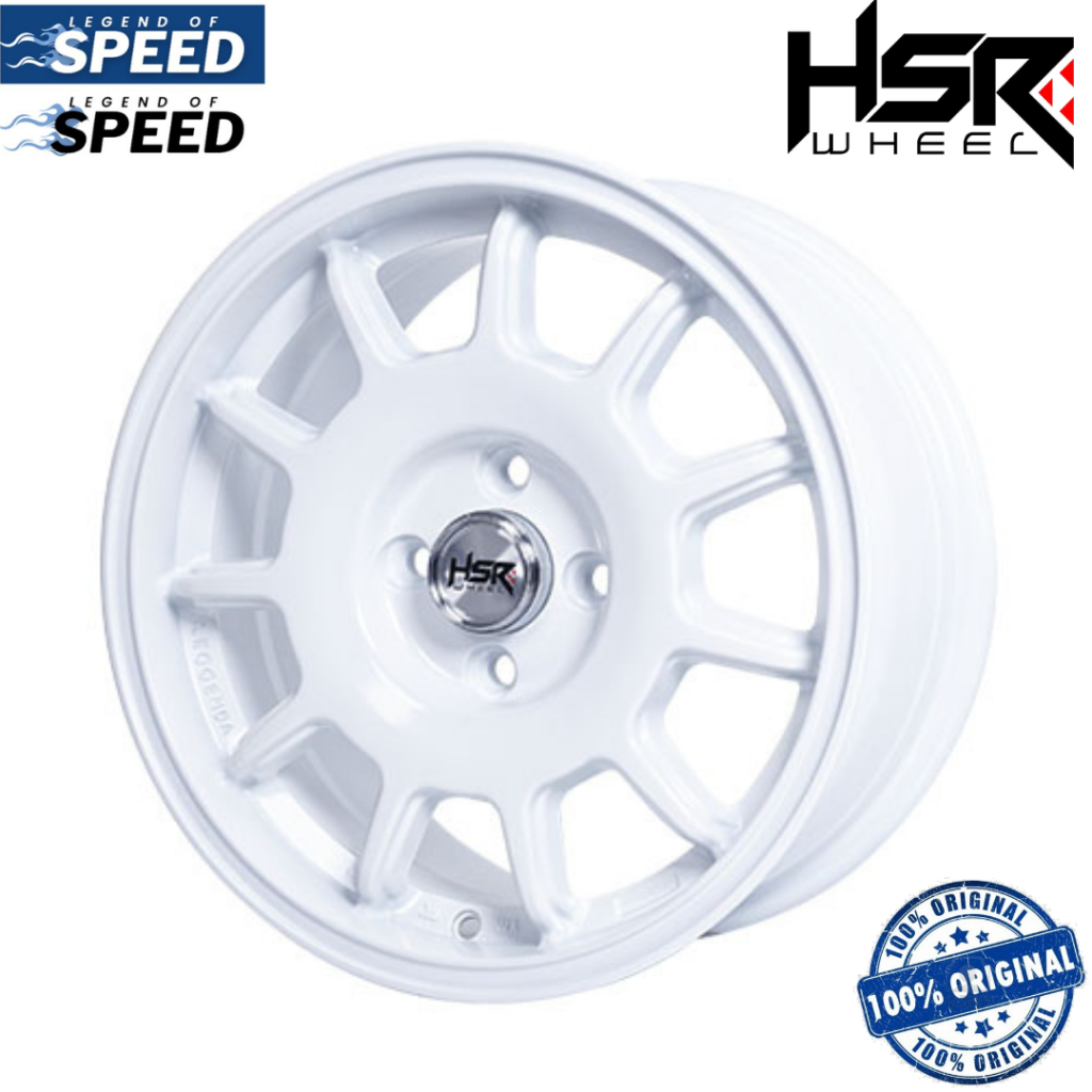 Jual Velg Racing Mobil Model Rally HSR TOCHIGI Ring 15 Hole 4x100 (Agya, Ayla, Brio, Jazz, Yaris ...