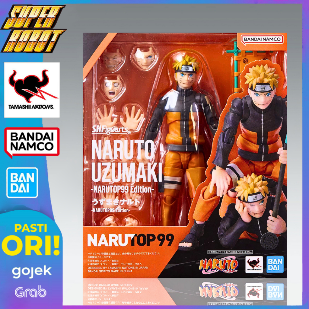 Jual 𝗕𝗔𝗡𝗗𝗔𝗜 SHF Naruto Uzumaki NARUTOP99 / NARUTOP 99 Edition ...