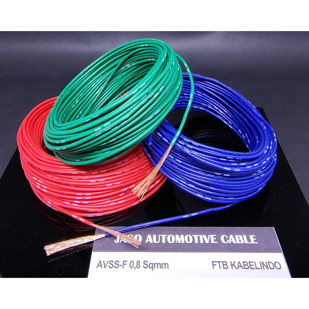 Jual Automotive Cable Kabel Otomotif AVSS ~ f 0.85 Sqmm 20M Double Ink Marking ( AVSS 0.85mm 0 ...