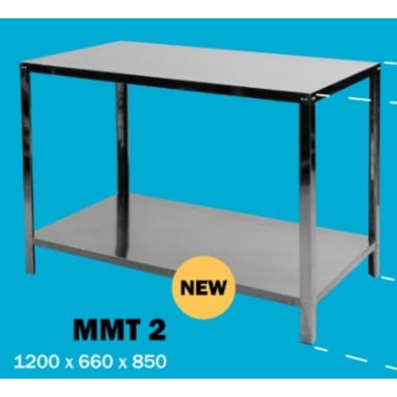 Jual Meja Serbaguna Stainless. Meja Preparation METALCO MMT2 1200 ...
