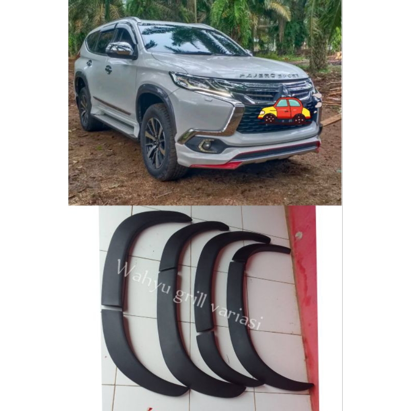 Jual over fender Pajero sport slim 2016-2023 | Shopee Indonesia