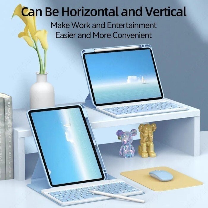 Jual Apple iPad Pro 11 2024 Fs Rotary Keyboard TA 112 Cover Stand ...