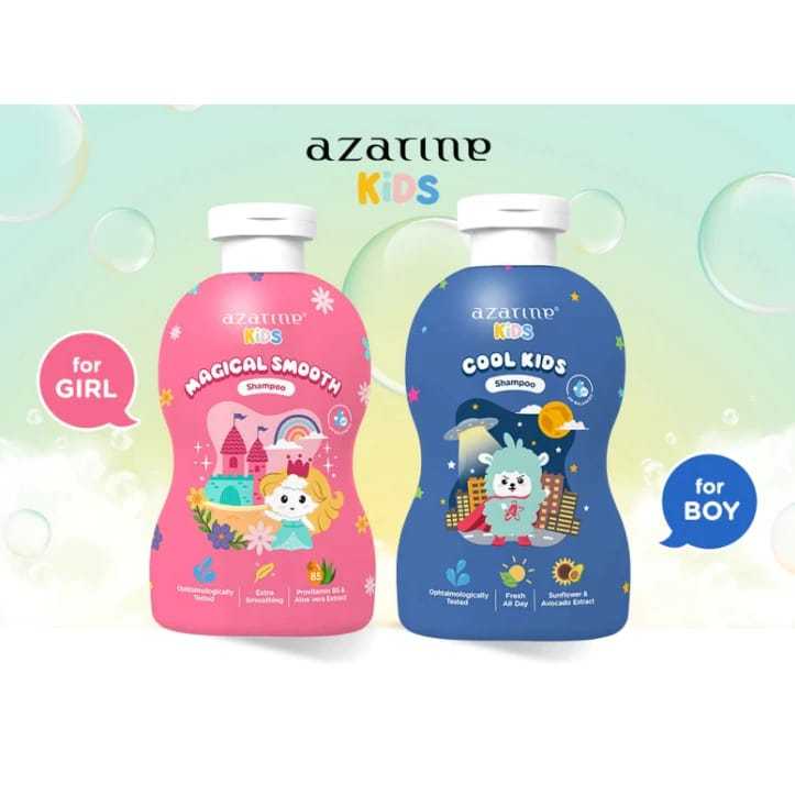 Jual Azarine Kids Magical Smooth Shampoo // Cool Kids Shampoo (300ml ...