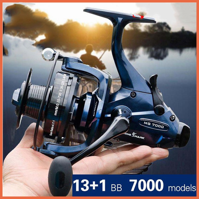 Jual Reel Pancing 13 + 1BB Carp Spinning Fishing Reel dengan 2 Jenis ...