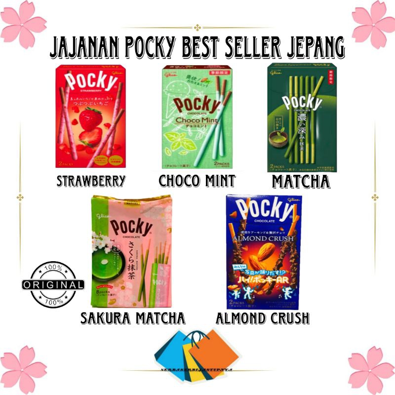 Jual READY!! JAJANAN POCKY ORIGINAL JEPANG/jajanan/cemilan/pockyjepang ...