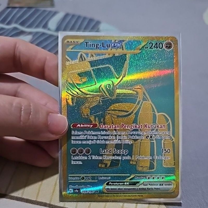 Jual Ting - Lu EX Sv4A UR ( ULTRA RARE ) Pokemon card Indonesia ...