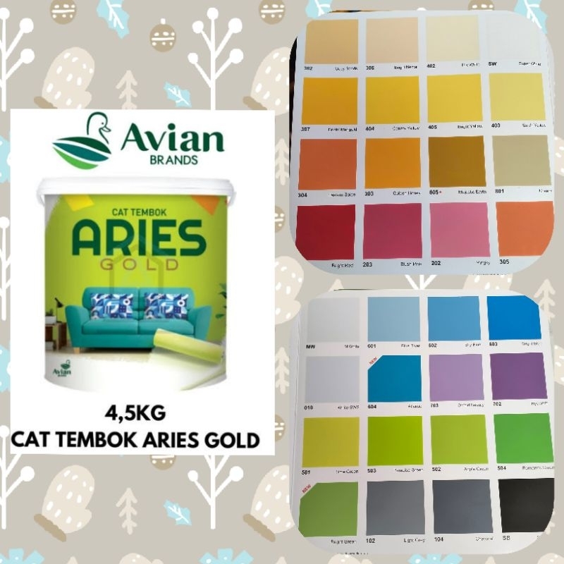 Jual cat Aries gold 4.5 kg | Shopee Indonesia
